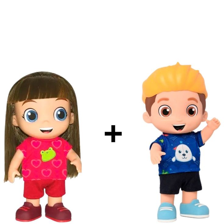 Kit Boneco Luccas Neto e Gi Neto | Shopee Brasil