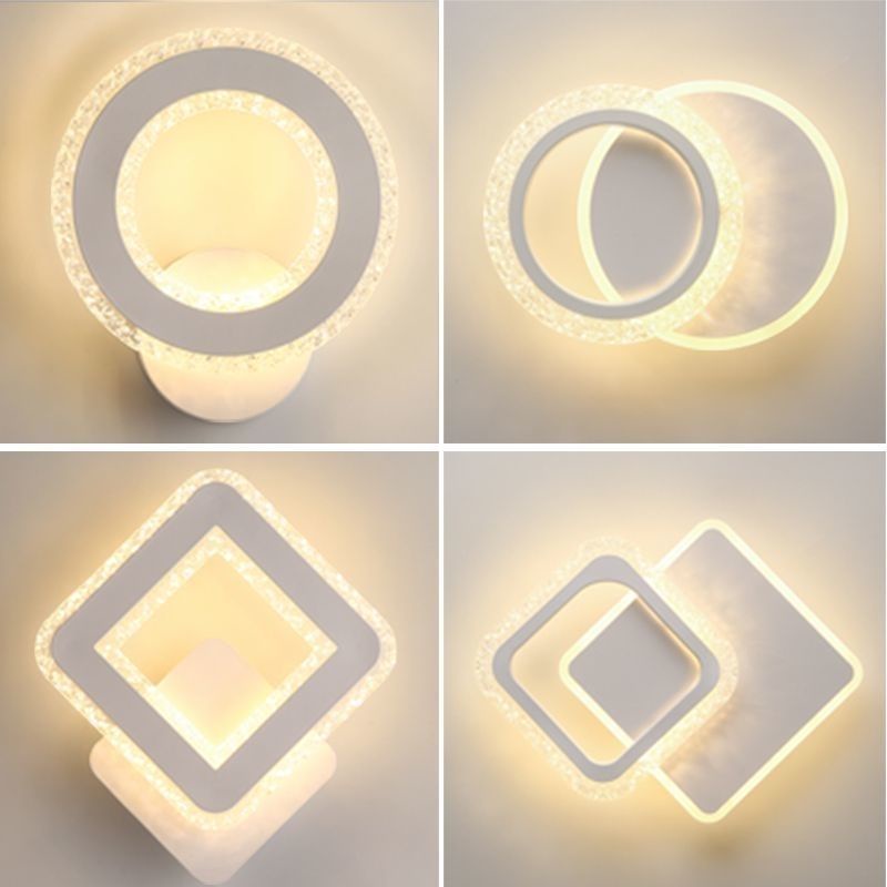 Hyundai Led Led Led Parede da cama Candeeiro de parede do quarto ...