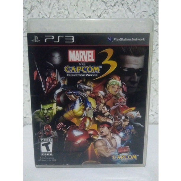 Jogo Marvel Vs Capcom 3 Fate Of Two Worlds Ps3 Fisic R$69,99 | Shopee Brasil