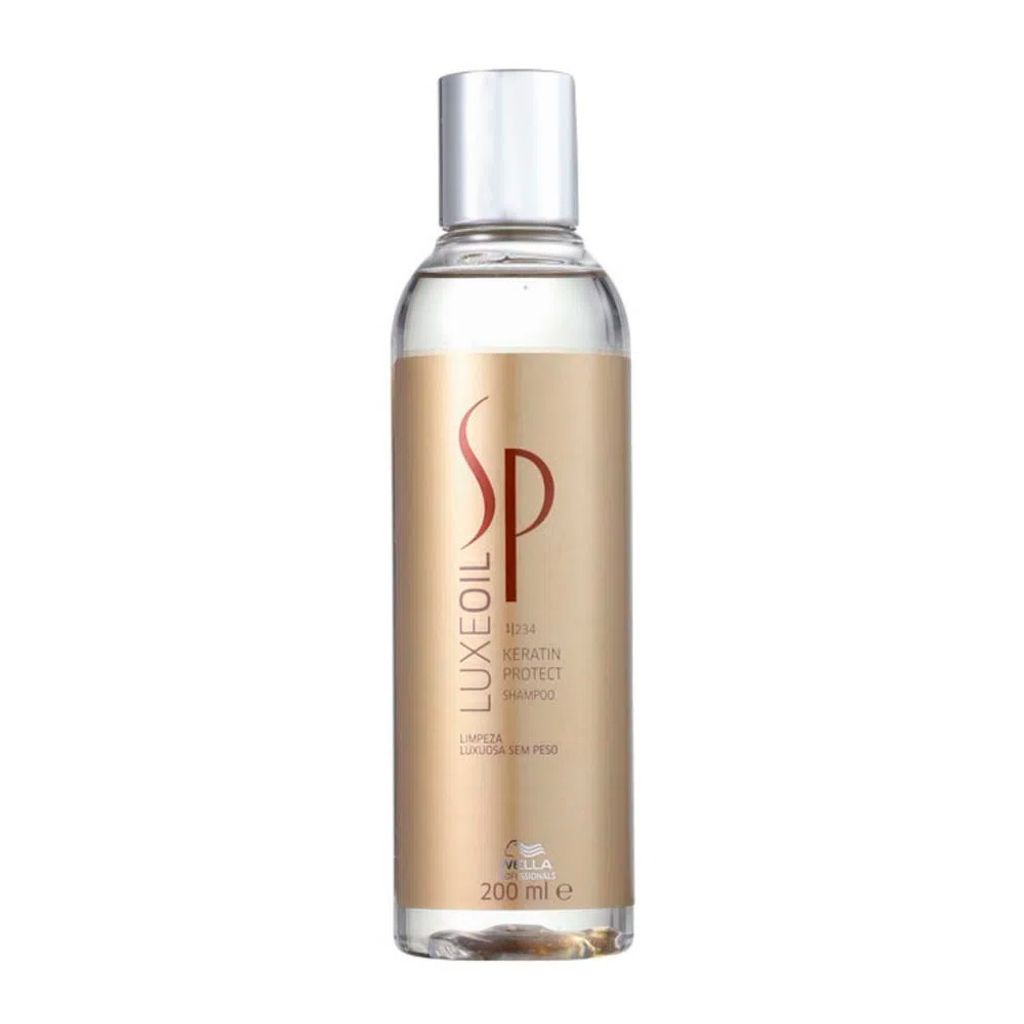 Shampoo Wella SP Luxe Oil Keratin Protect 200ml | Shopee Brasil
