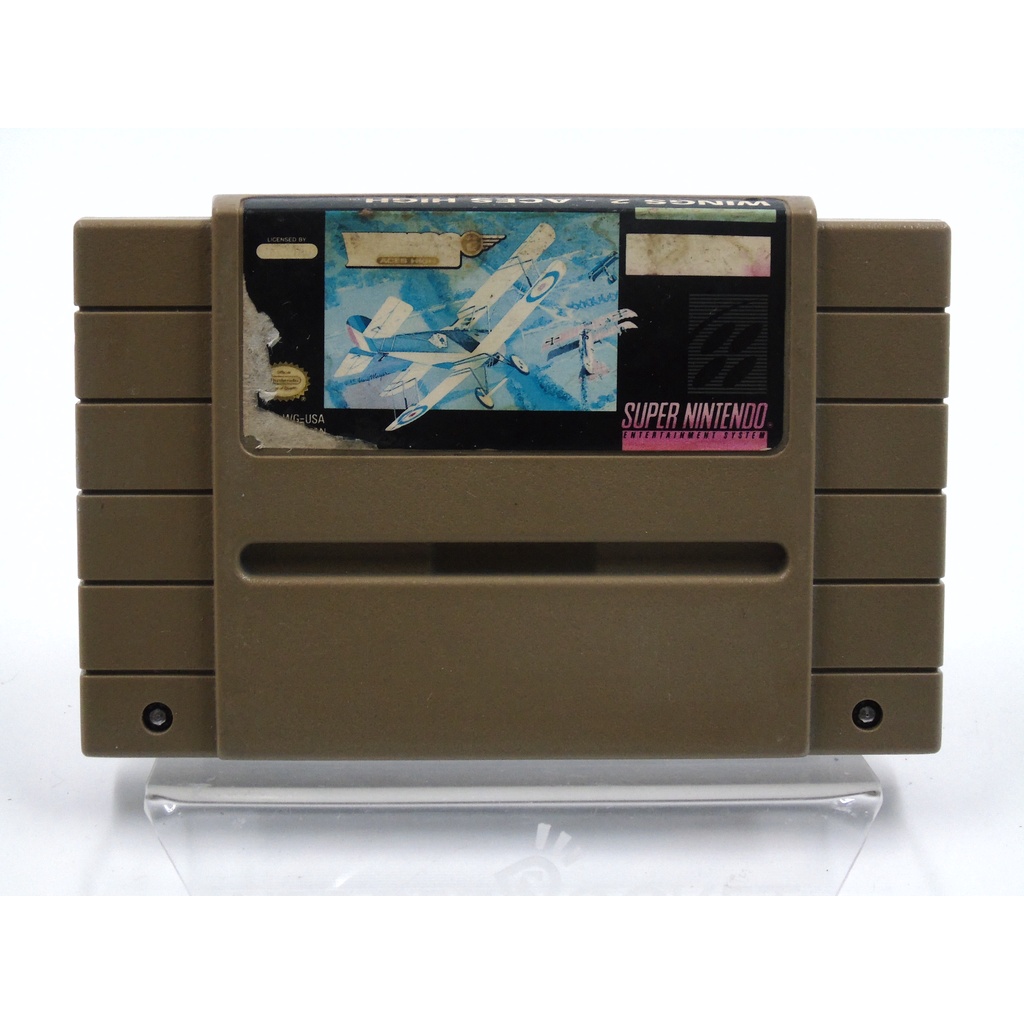 JOGO SUPER NES - WINGS 2 ACES HIGH (1) | Shopee Brasil