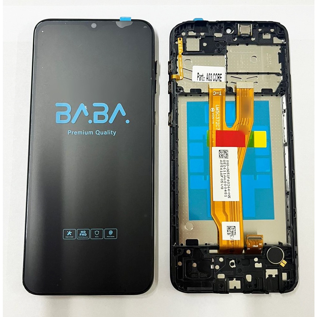 Frontal Tela Display Touch Galaxy A03 Core A032m Original PREMIUM Vivid Color C/ Aro, Flex ...