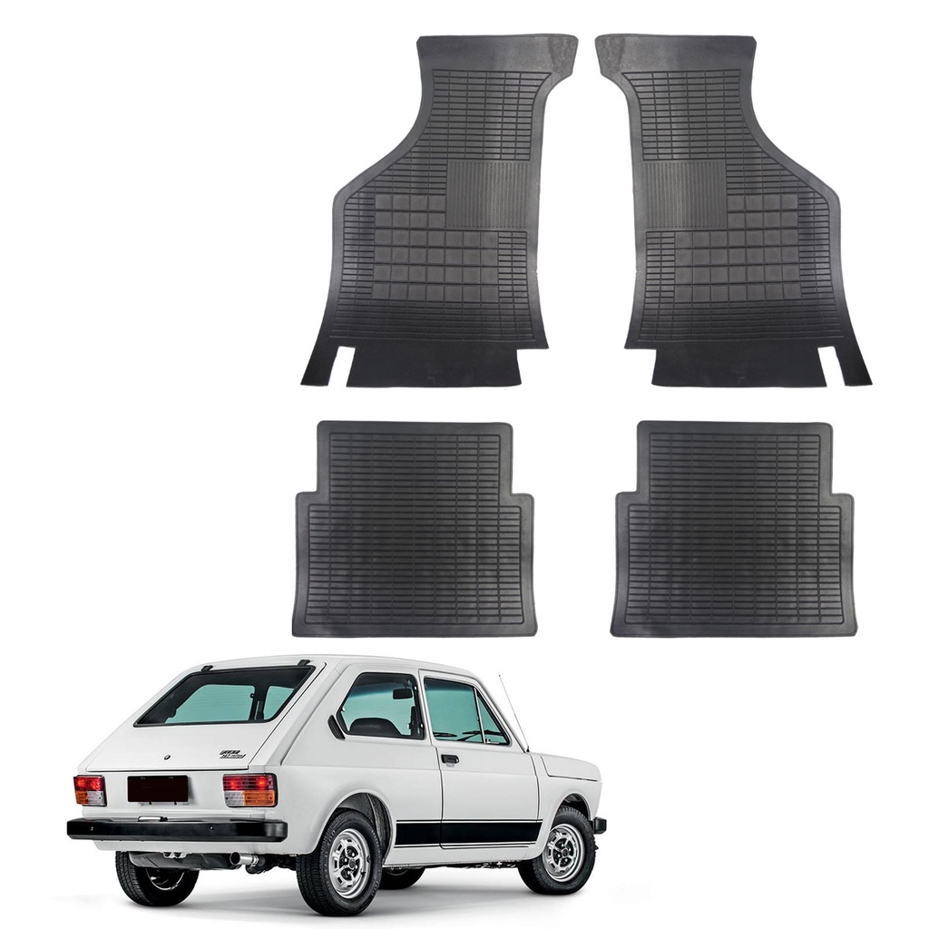 Tapete Borracha Fiat 147 Spazio Panorama Oggi 4Pç Daud D0330 | Shopee ...
