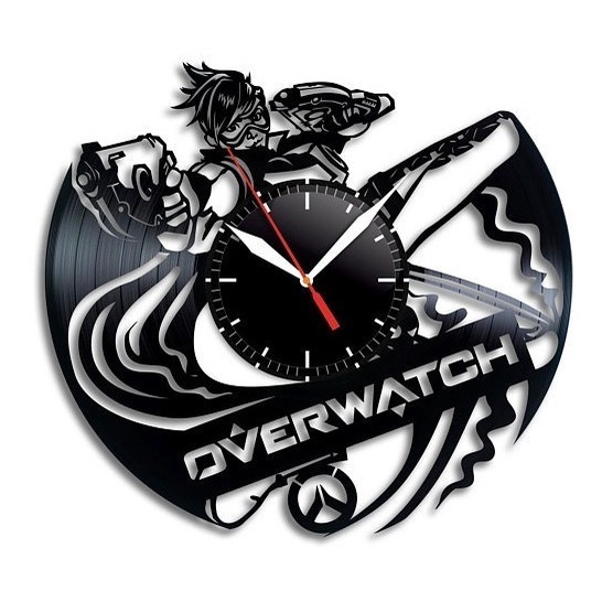 Overwatch, Game, Relógio De Parede, Disco Vinil, Retrô | Shopee Brasil