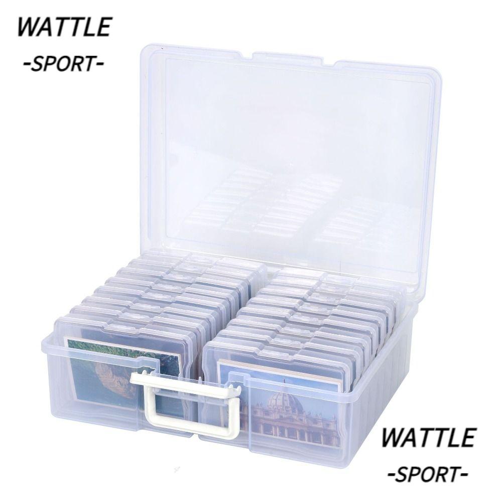 WATTLE Photo Storage Box XL Jumbo Craft Para Jóias Container De Álbum ...