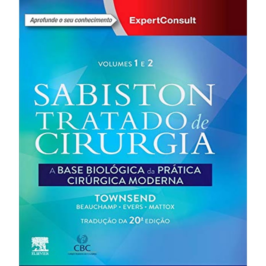 SABISTON TRATADO DE CIRURGIA 20 ED | Shopee Brasil