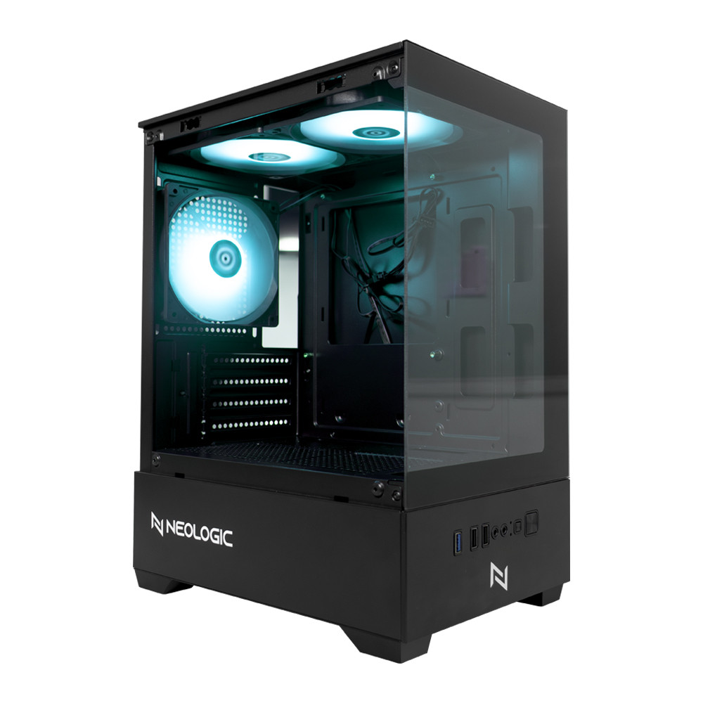 Gabinete Gamer Neologic Aquario Pulse, Lateral e Frontal em Vidro ...