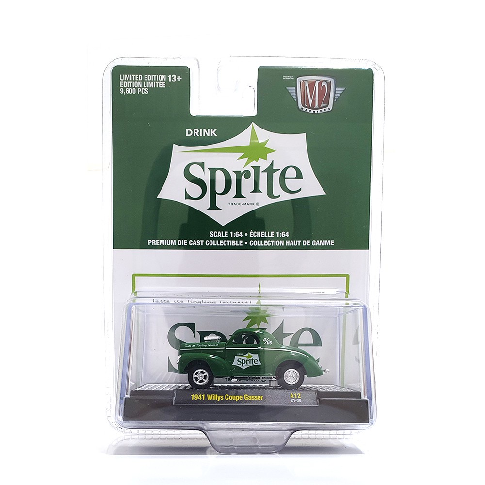 M2 Machines 1941 Willys Coupe Gasser - Sprite | Shopee Brasil
