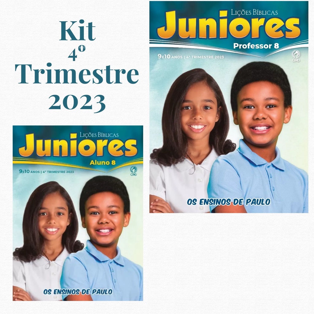 Kit Revista Ebd Juniores 5 Aluno 1 Professor Rj | Shopee Brasil