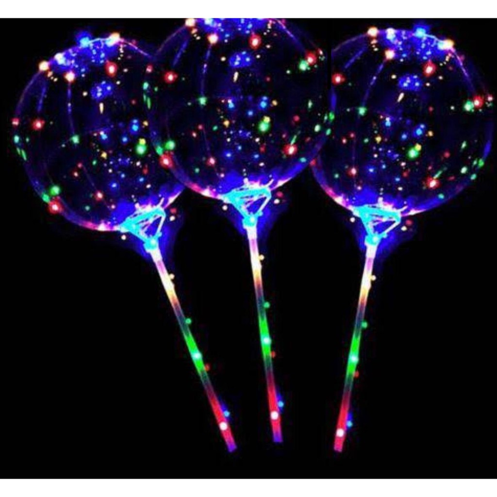 Balão Led kit completo c/10 uni 24 Polegadas | Shopee Brasil