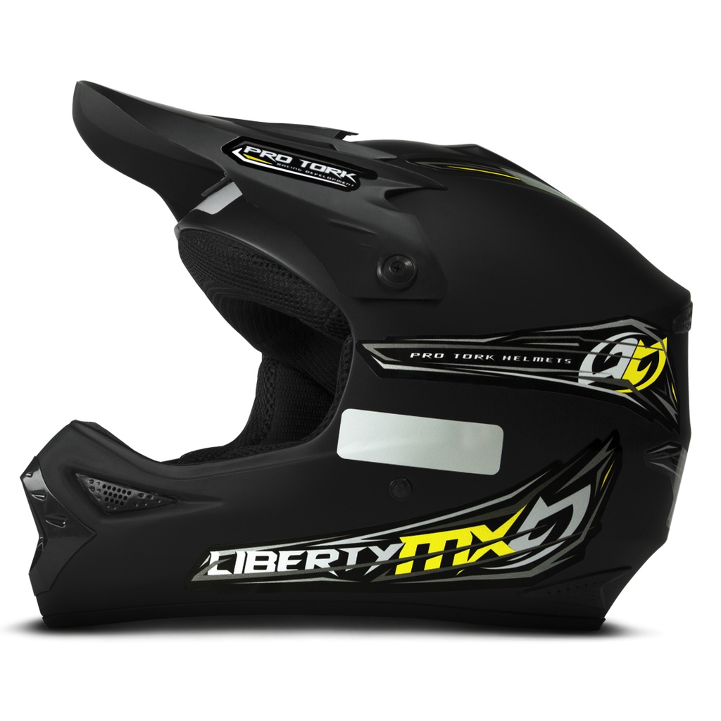 Capacete Off Road Pro Tork Liberty Mx Pro Brilhante Moto Cross Diversas ...
