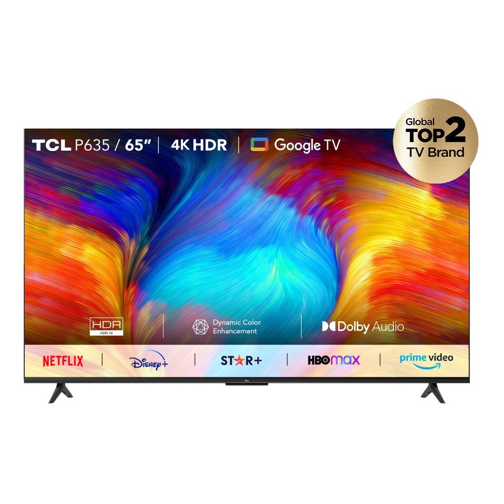 Smart TV TCL P635-Series 65P635 LED Google TV 4K 65" 110V/220V | Shopee ...