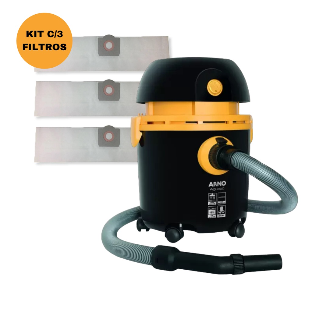 Saco Filtro Refil Aspirador de Pó Arno H3PO | Shopee Brasil