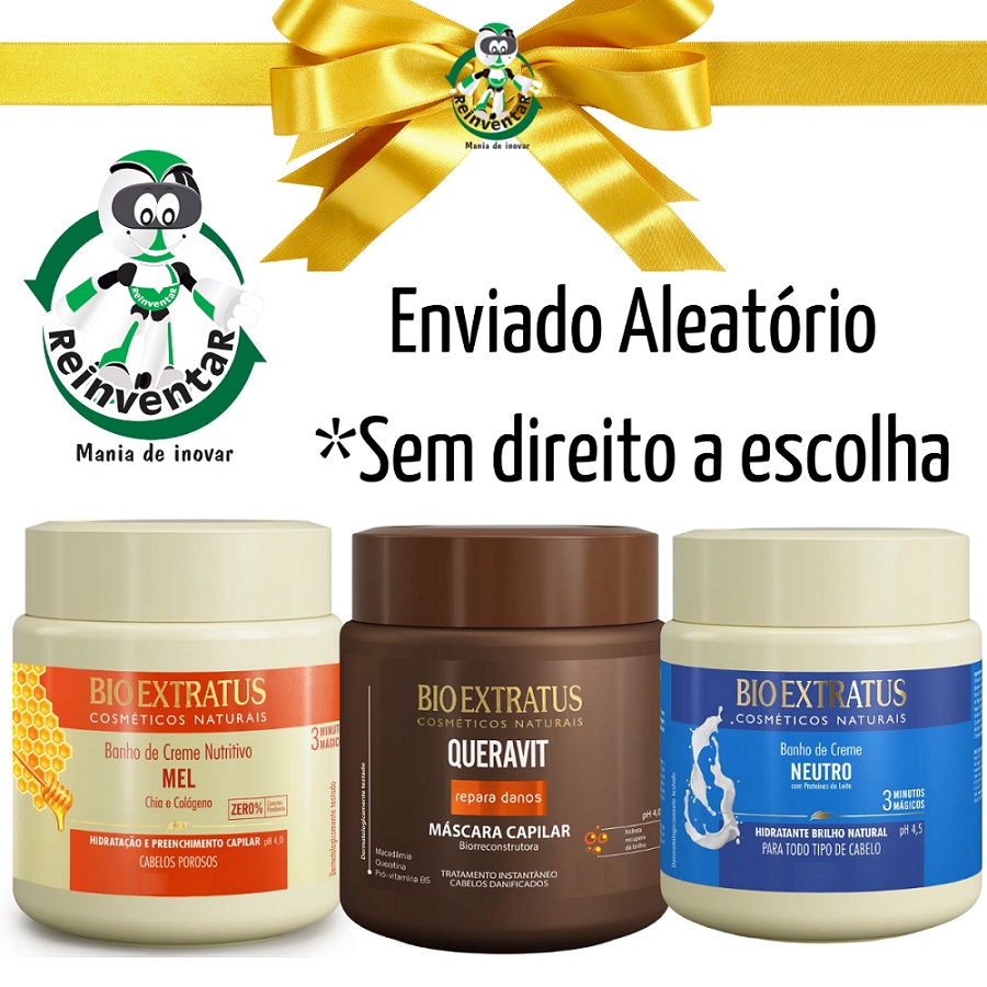 Bio Extratus : Banho de Creme Ou Máscara (01) Unidade | Shopee Brasil