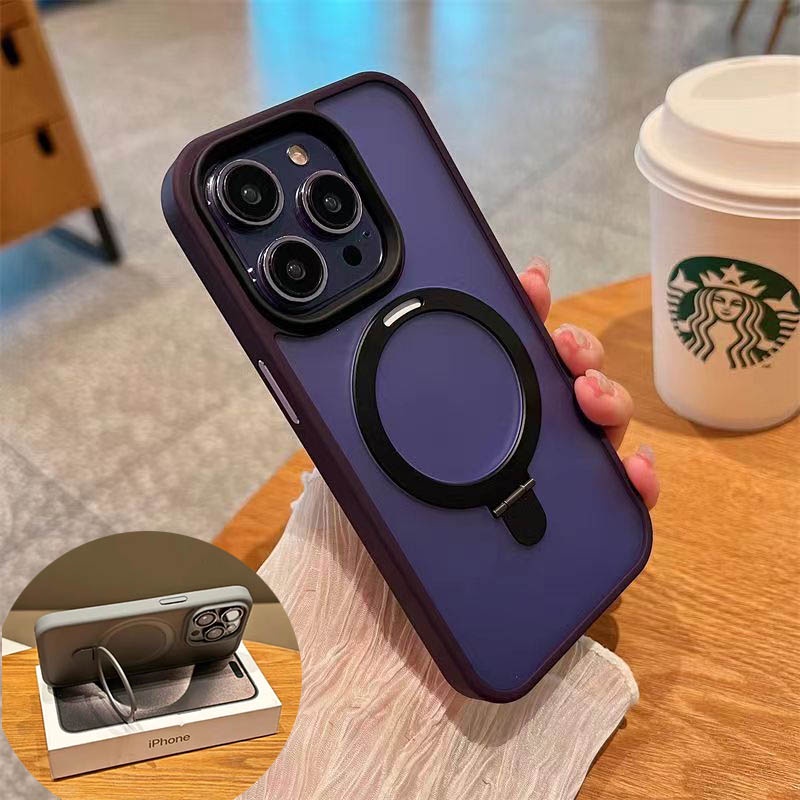 Capa Original AG Matte Magsafe Para iPhone 15 13 12 11 14 Pro Max 15 14 Plus Suporte De Acrílico ...