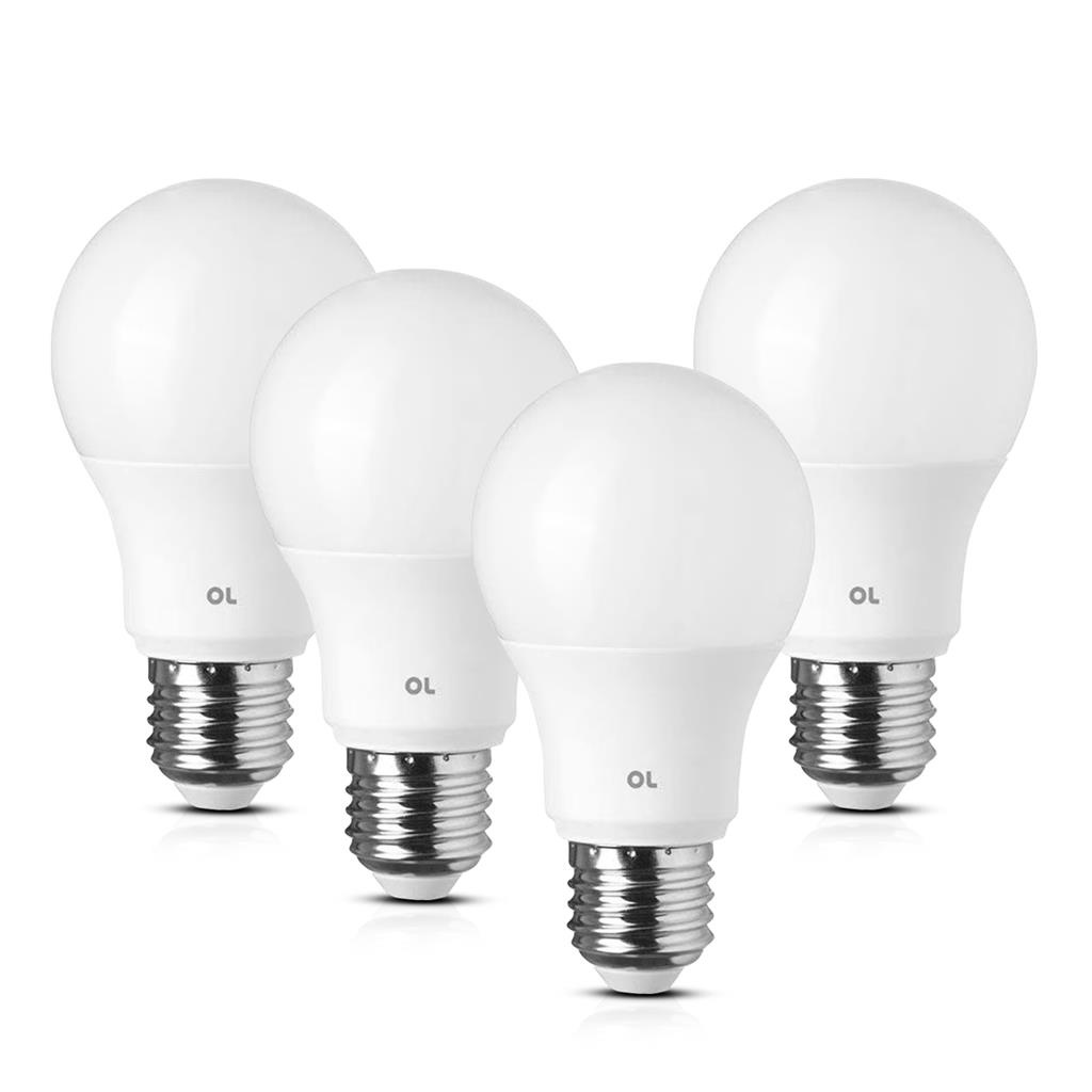Kit 4 Lampadas Led Bulbo 15w Bivolt E27 6500k Sylvania Ol | Shopee Brasil