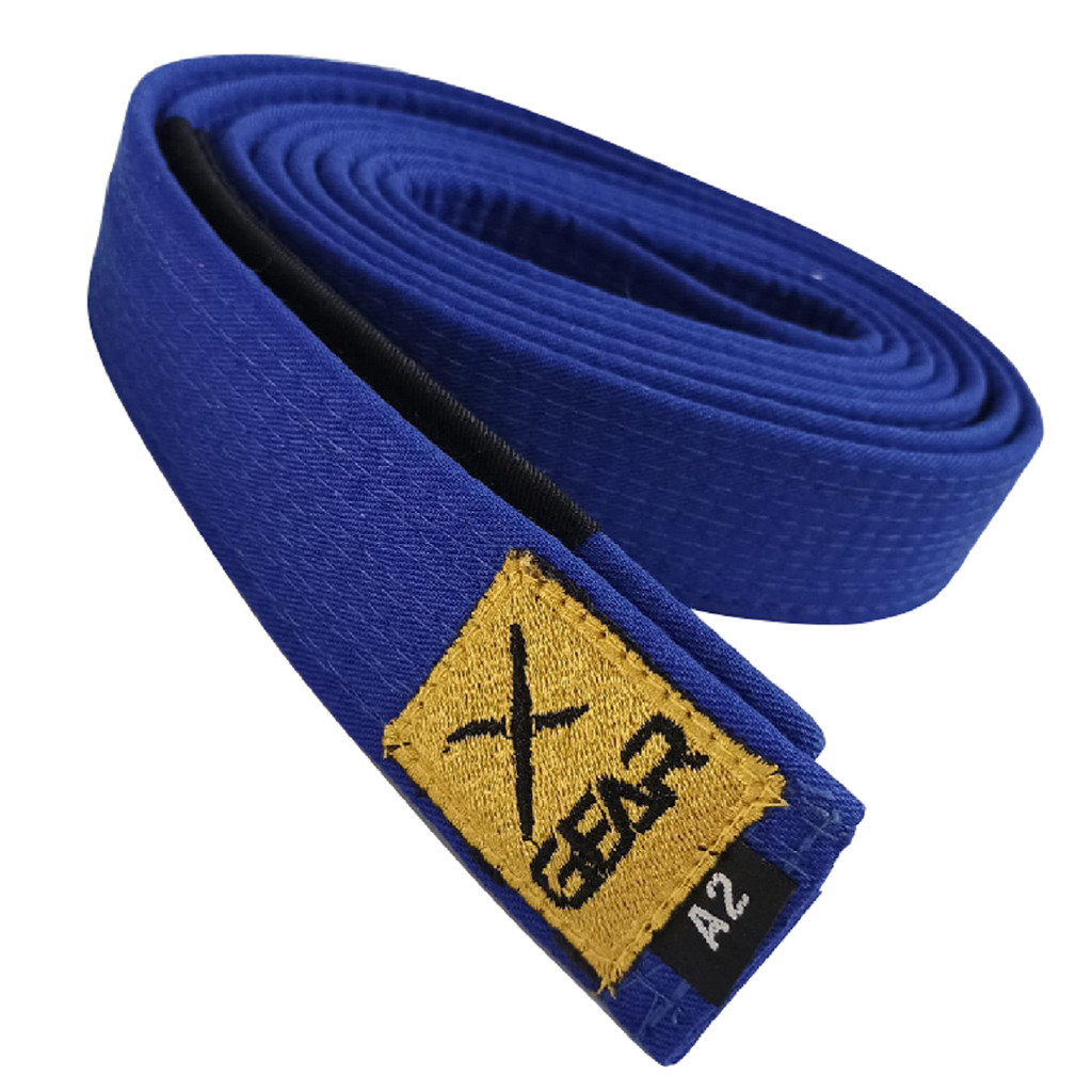 Faixa Azul Jiu jitsu Premium 12 Costuras Xgear | Shopee Brasil