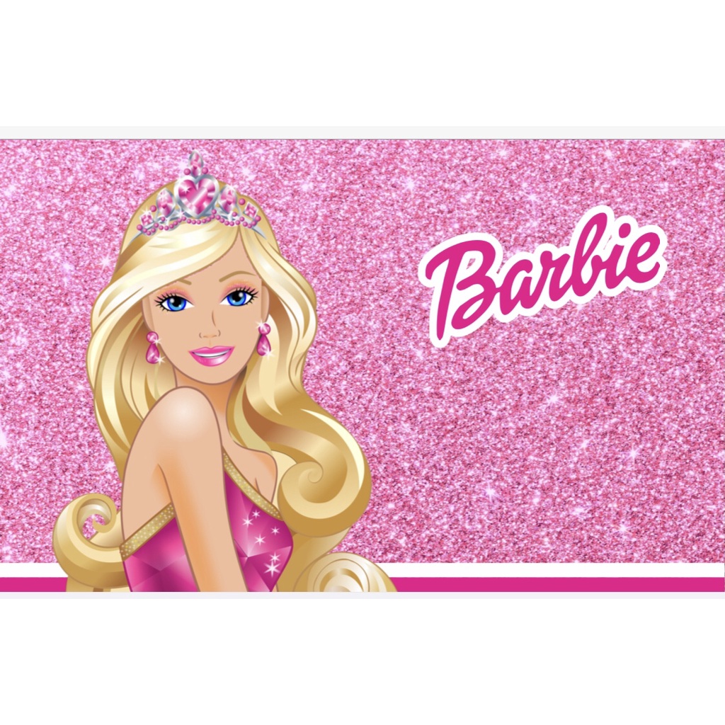 Painel Em Lona - Barbie Rosa | Shopee Brasil