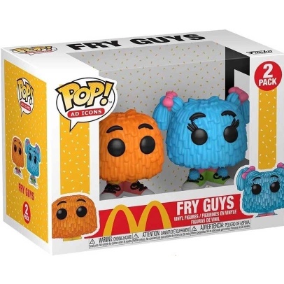 Funko Pop - Kids Fry Guys Mcdonalds 2Pack Fry - Original | Shopee Brasil