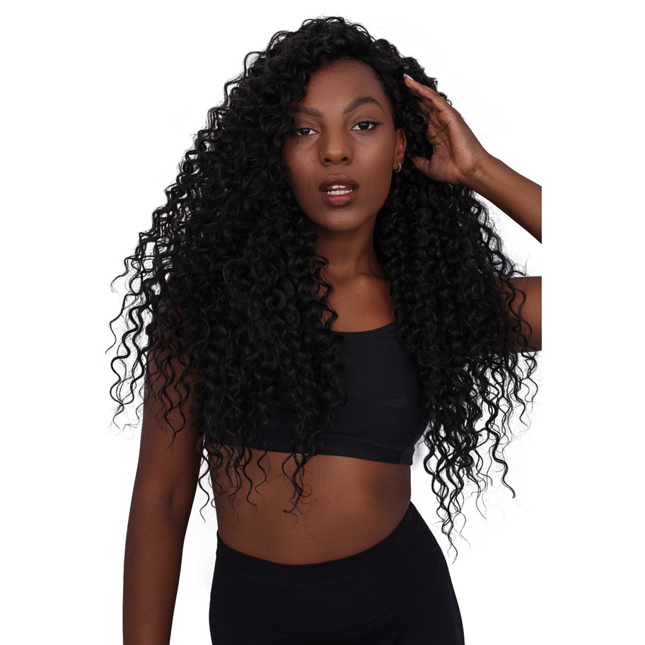 Cabelo Bio Vegetal - Sleek - Elina (9 telas 320g) | Shopee Brasil