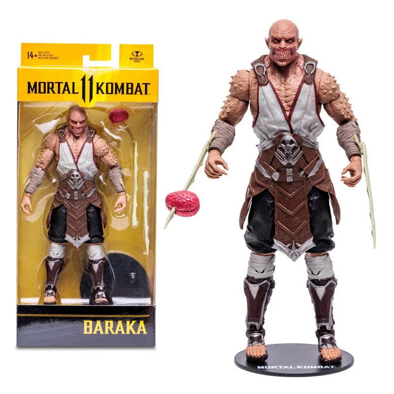 Brinquedos originais de McFarlane Mortal Kombat - Baraka (Variante) 7 ...