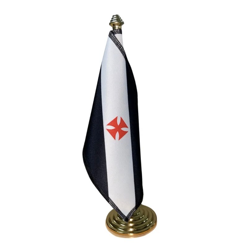 Bandeira De Mesa Vasco da Gama Oficial Pedestal de Metal | Shopee Brasil