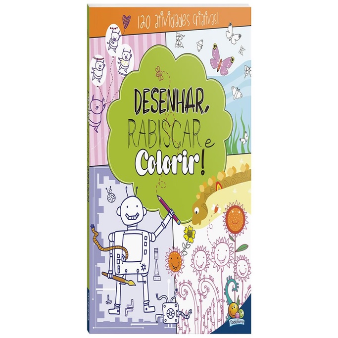 DESENHAR, RABISCAR E COLORIR | Shopee Brasil