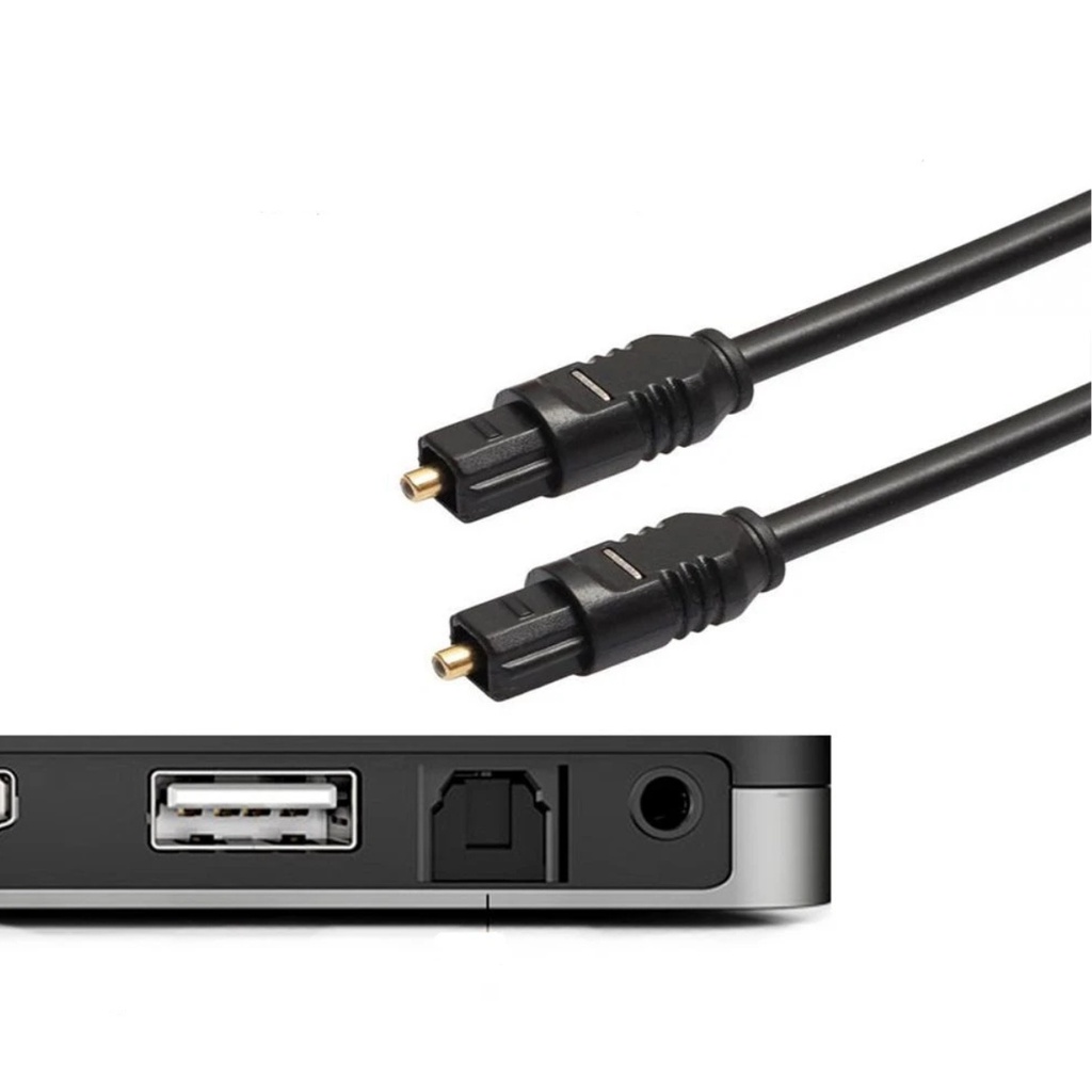 Cabo Optico Otico De Audio Digital Som TV Home Theater Soundbar XBOX ...