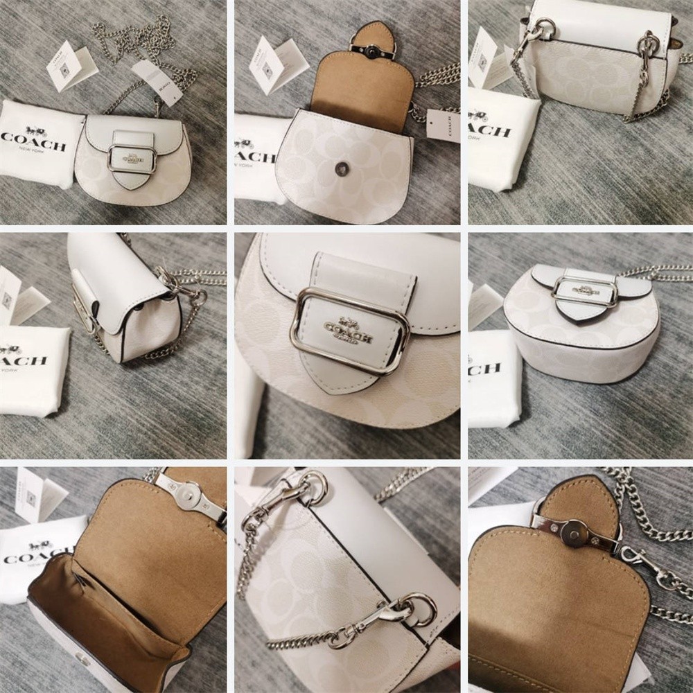 Coach CK439 CJ541 CP464 Morgan Mala De Mão Feminina Crossbody Sling ...