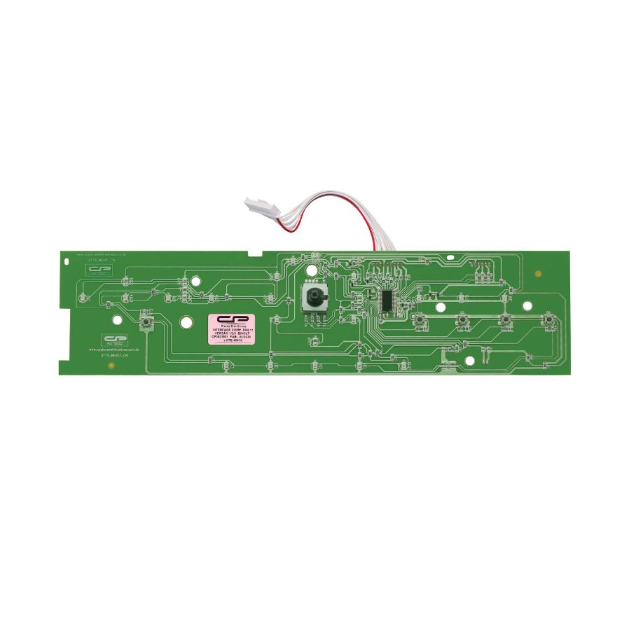 PLACA INTERFACE COMP LAVADORA BRASTEMP BWL11 V1/2/3 CP 3621501 | Shopee ...