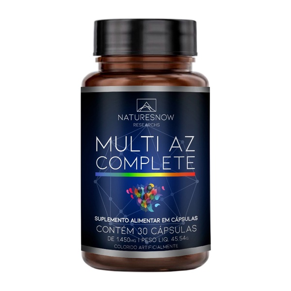 Multi Az Complete 30 Capsulas - Natures Now | Shopee Brasil