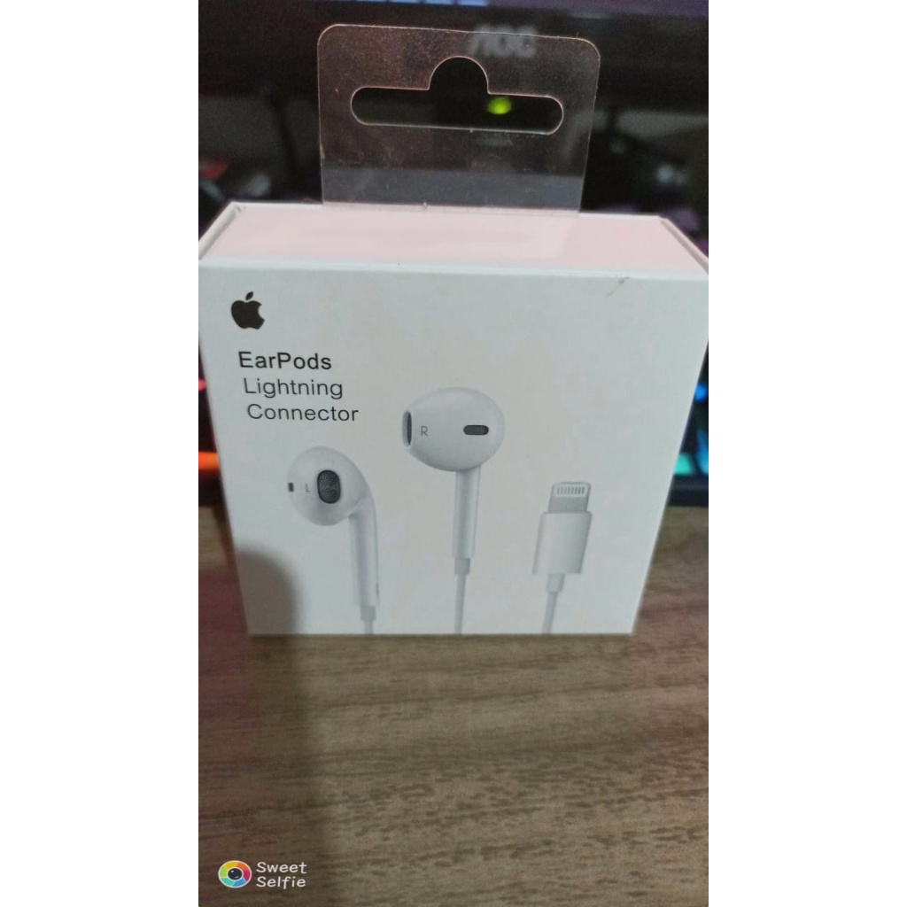 Kit 4 Fone De Ouvido Apple Original Earpods Entrada lightning 100% ...