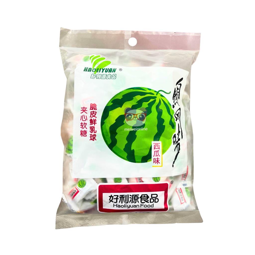 Bala de leite sabor melancia Haoliyuan 320g Importado | Shopee Brasil