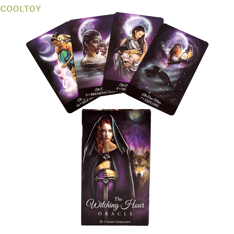 COOLTOY The Witching Hour Oracle Card Tarot Prophecy Divination Deck ...
