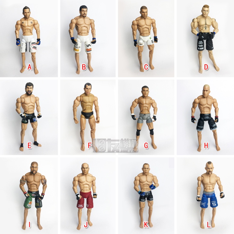Jakks WWE Wrestler figura de ação UFC Ring Wrestler Doll Joint Super ...