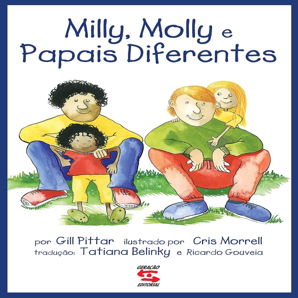Milly, Molly e Papais Diferentes autor Gil Pittar | Shopee Brasil
