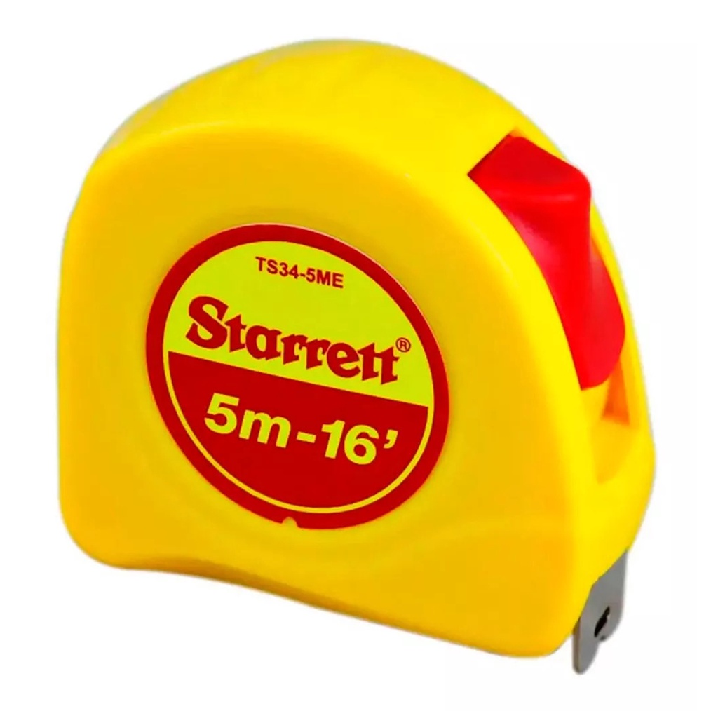 Trena De Bolso 5 Metros Starrett Com Trava Mm Polegada Aço | Shopee Brasil