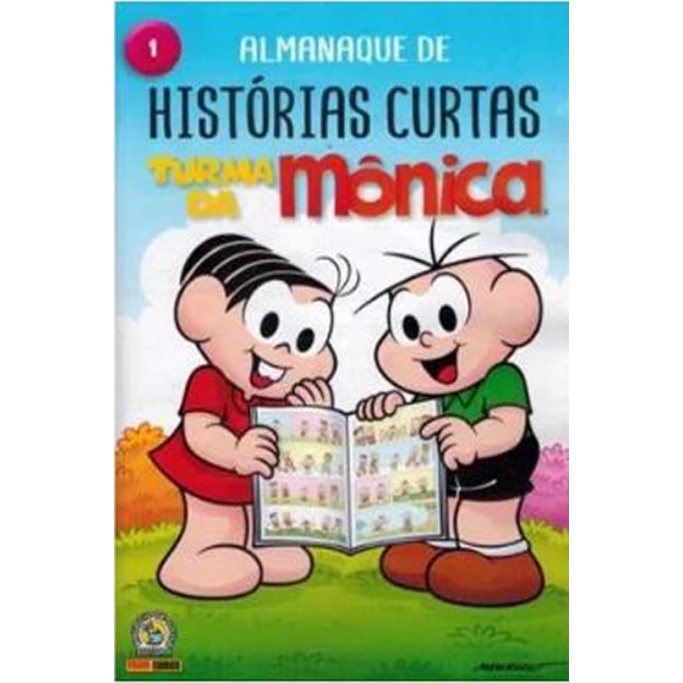 ALMANAQUE DE HISTORIAS CURTAS TUMA DA MÔNICA | Shopee Brasil
