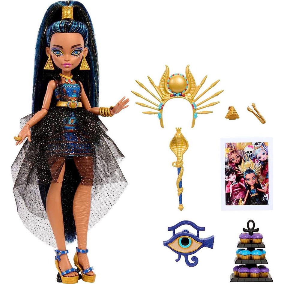Boneca Monster High Danca Do Monstros Cleo Mattel Hnf70 Shopee Brasil