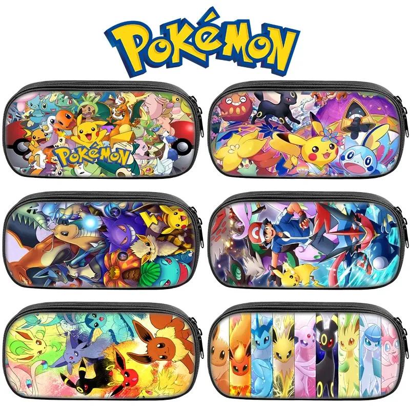 Pokemon Pikachu Estojo De Lápis Caixa De Volta À Escola Anime Papelaria ...