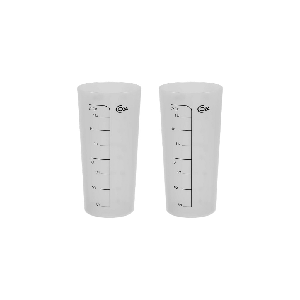 Kit C/2 Copos Medidor Cozinha Receita 500ml Facilidade Coza | Shopee Brasil