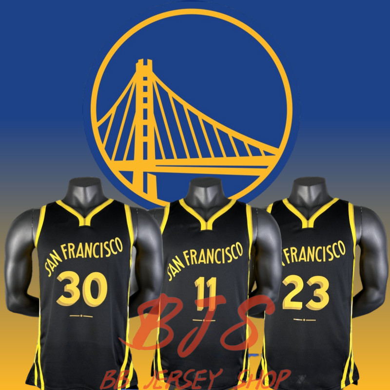 Camisa Hot Press GSW 2024-25 Preta Amarela Com Decote Em V | Shopee Brasil