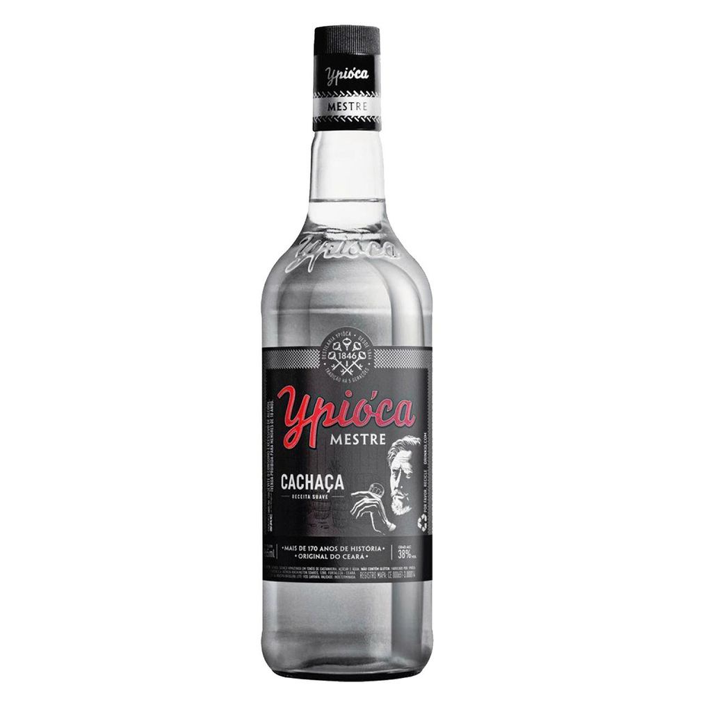 Cachaça Ypióca Prata Mestre 965ml | Shopee Brasil