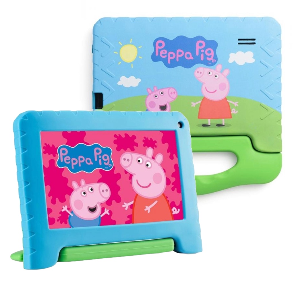 Tablet Infantil Peppa Pig 64GB+4GB Wi-fi LCD 7" Android 13 | Shopee Brasil