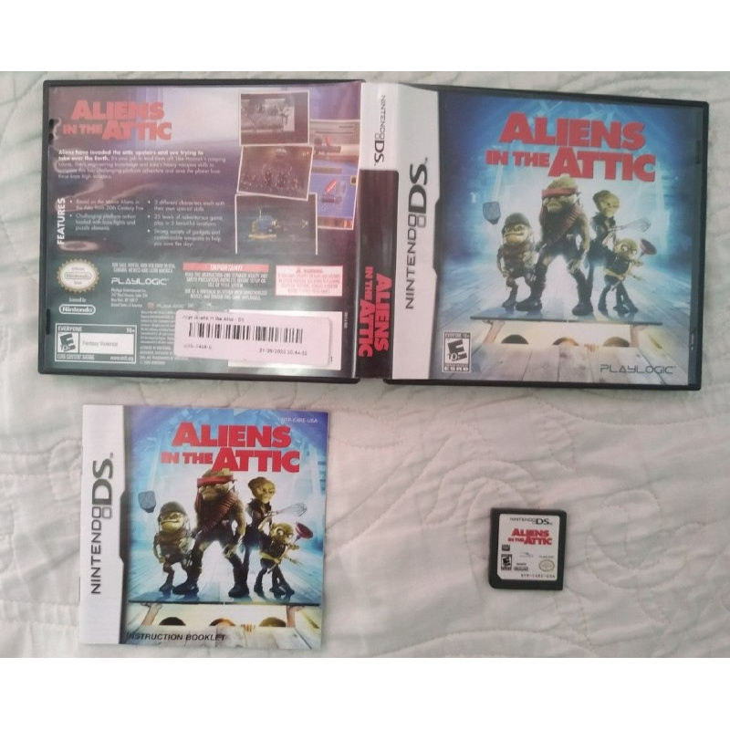 Jogo Para Nintendo Ds - Aliens In The Attic | Shopee Brasil