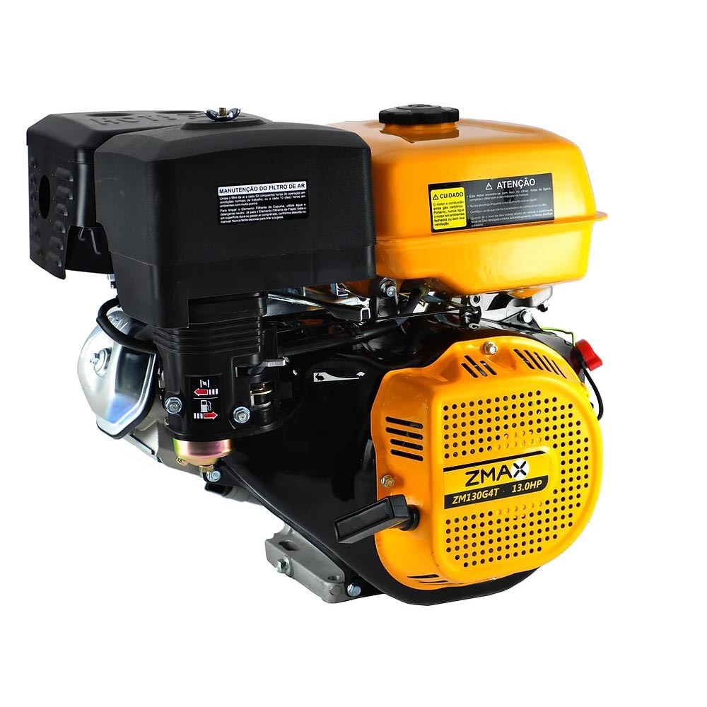 Motor Gasolina Partida Manual 13HP 4 Tempos ZM130G4T ZMAX | Shopee Brasil
