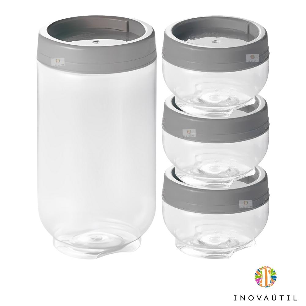 Organizador de Condimentos Gire e Trave Multiuso 155ml e 600ml | Shopee Brasil