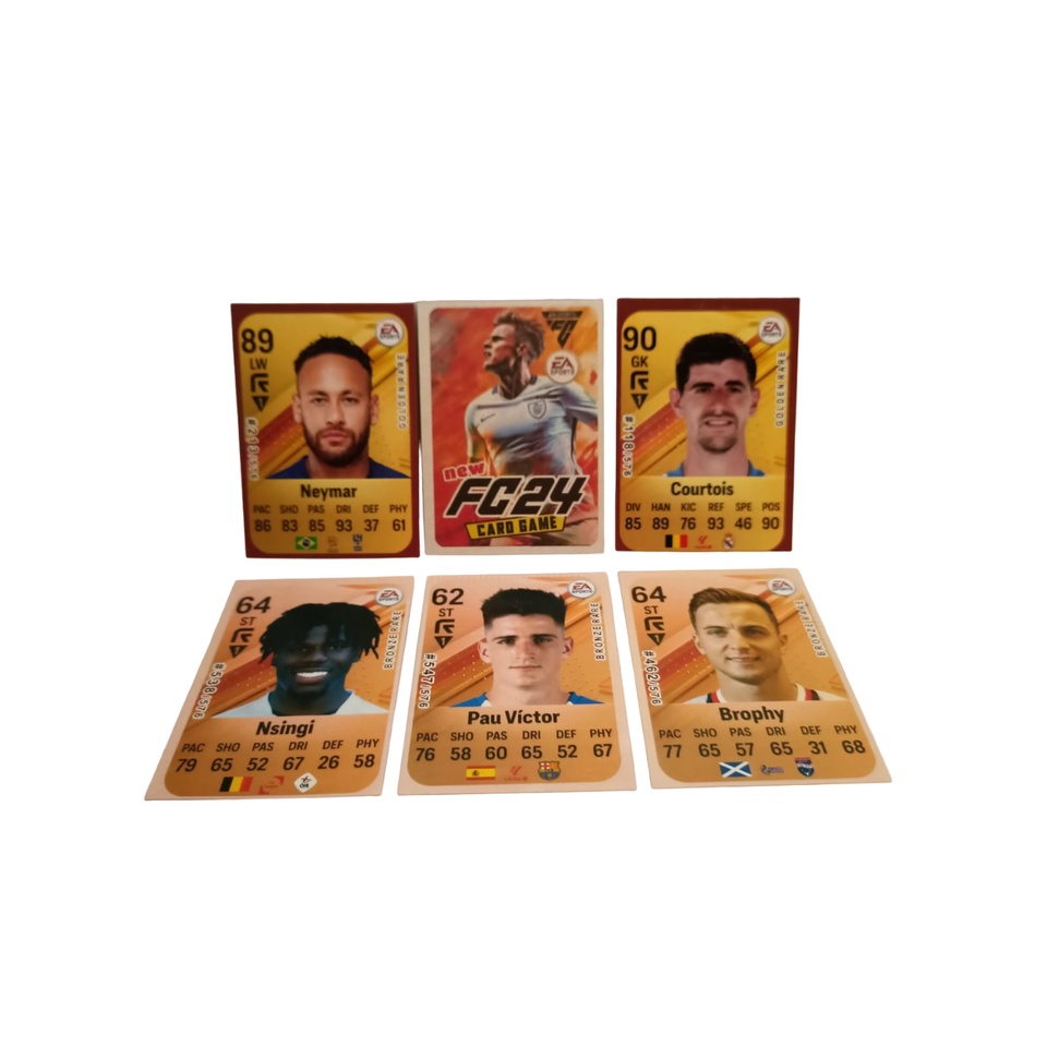 FIFA 2024 FC 2024 - Card Game / Cartas / Figurinhas - Kit 50 Pacotes ...