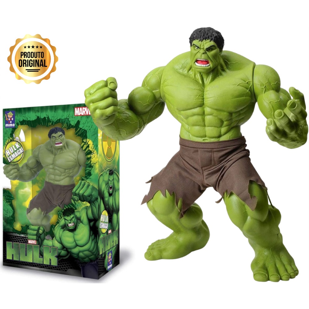 Boneco Hulk Verde Smash Gigante Marvel Vingadores Avengers OFICIAL ...