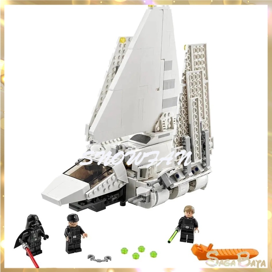 Star Wars Imperial Shuttle Darth Vader Oficial Luke Skywalker Blocos De ...